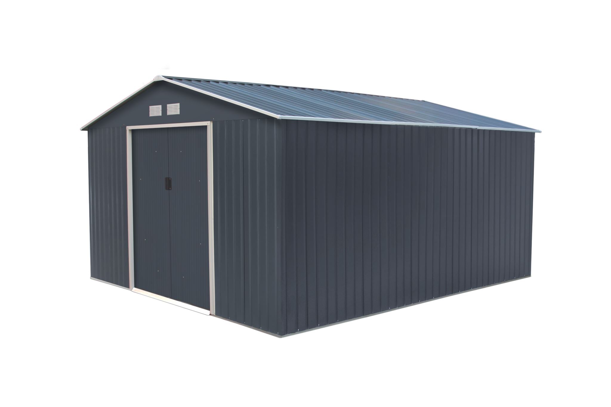 Garden Shed 11 x 10ft Cold Grey – Bargain Backyard